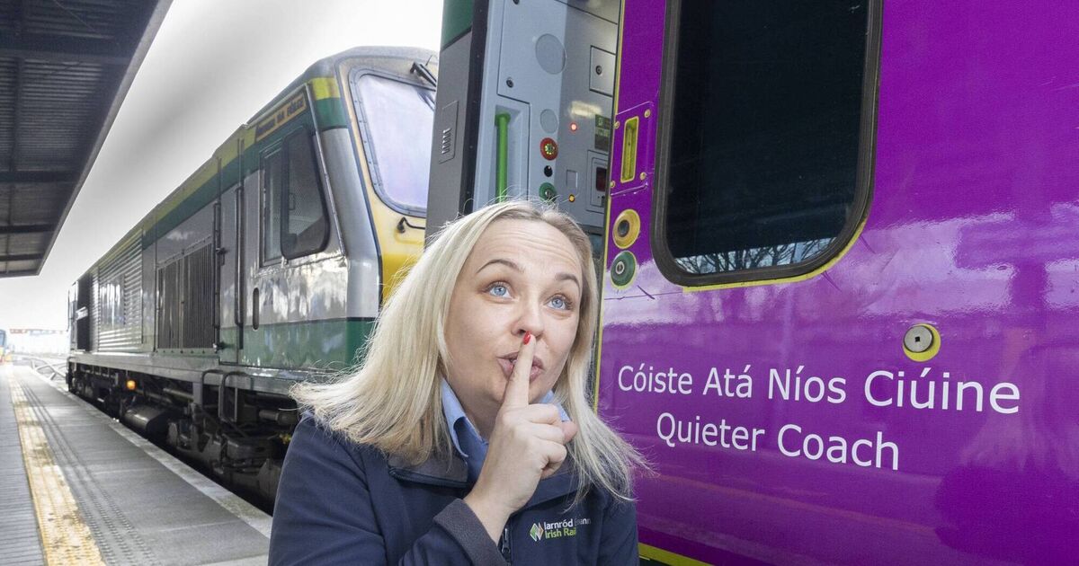 Irish Rail reveals ‘quiet carriages’ but union 'not sure the time is right'