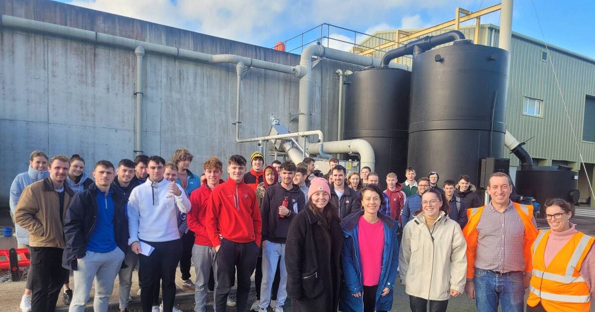 Engineering students get tour of Irish Water