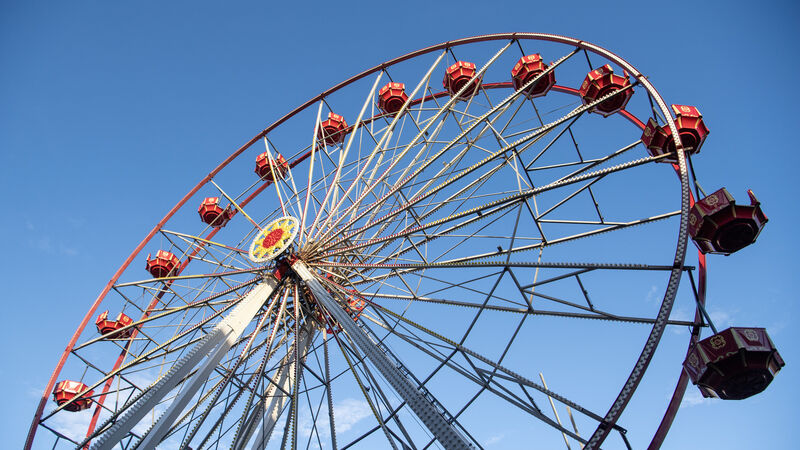 Pics: Cork's Christmas creeps closer as Ferris Wheel is assembled in ...