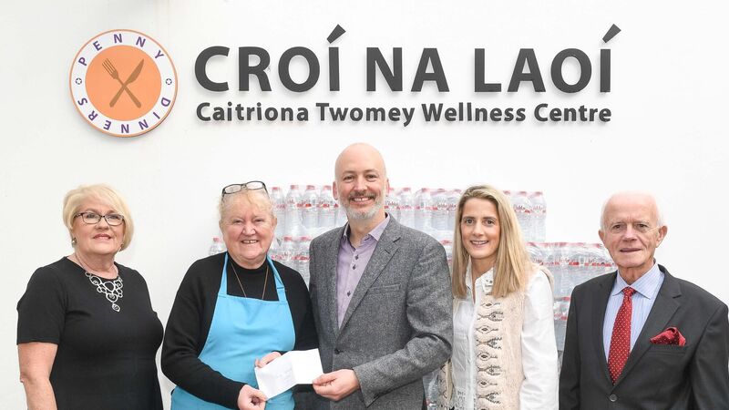 Cork business donates €5k to Cork Penny Dinners