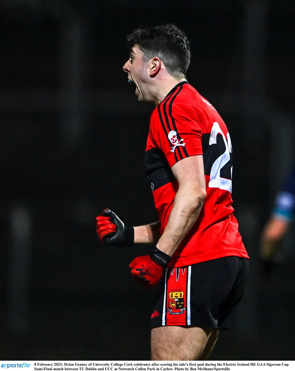 UCC return to the Sigerson Cup final after tough test against TUD