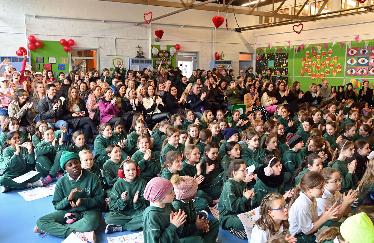 Pictures: Cork kids have 'Schoolovision' fun Scoil Bhríde Eglantine