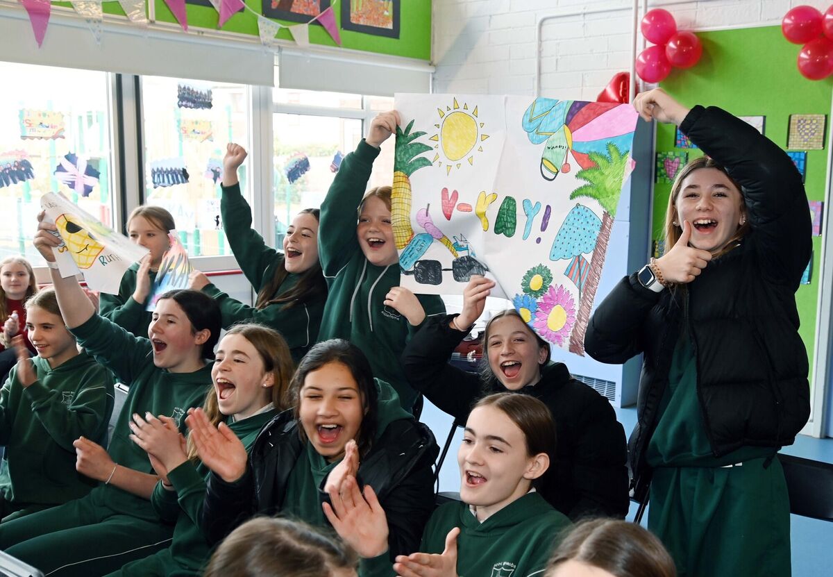 Pictures: Cork kids have 'Schoolovision' fun Scoil Bhríde Eglantine