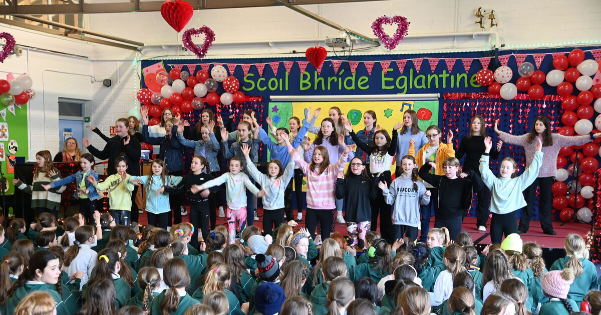 Pictures: Cork kids have 'Schoolovision' fun Scoil Bhríde Eglantine