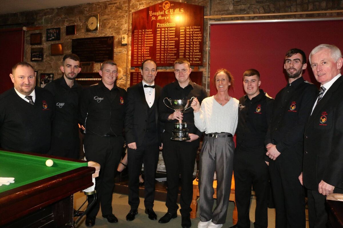 Irish snooker veteran Fergal O'Brien impressed with Youghal CYMS progress