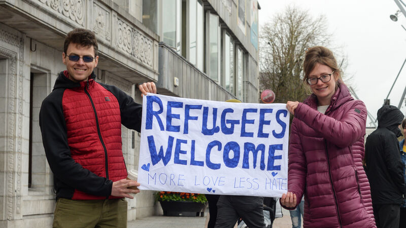 'It's a welcoming city': Hundreds gather for Cork Says No to Racism rally