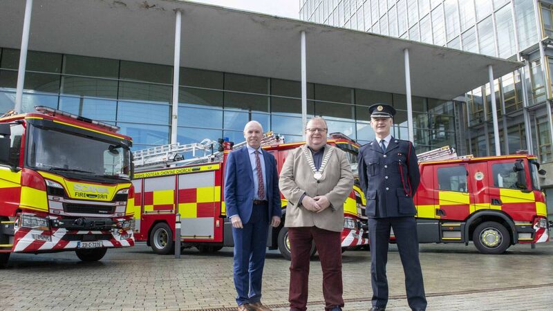 Cork county fire service takes delivery of three new fire engines