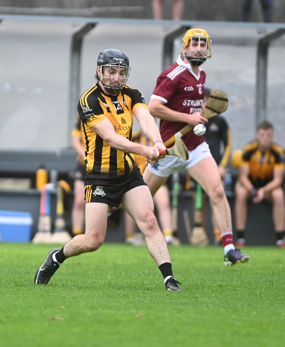 Ciarán Sheehan lines out for Russell Rovers as they prepare for Ballygiblin