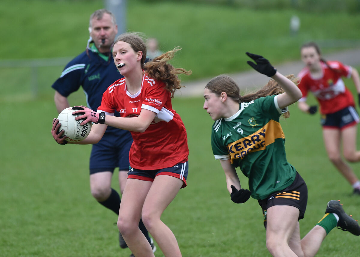 Heartbreak for Cork in Munster U14 ladies football final