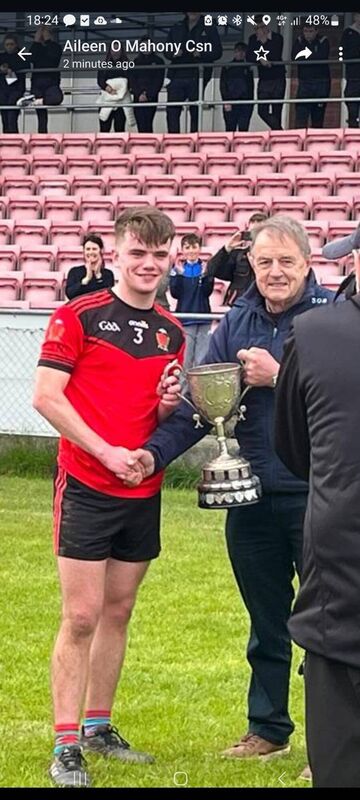 Spioraid Naoimh win Simcox Cup