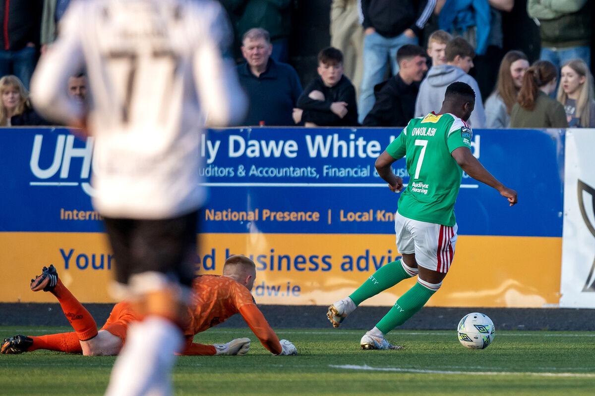 Cork City cough up late goals away to Dundalk as two see red