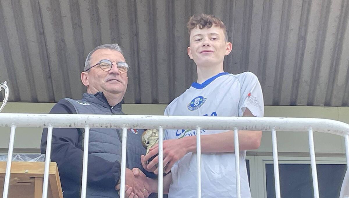 Blarney U17s land Teddy Healy Cup after a thriller with Douglas Hall