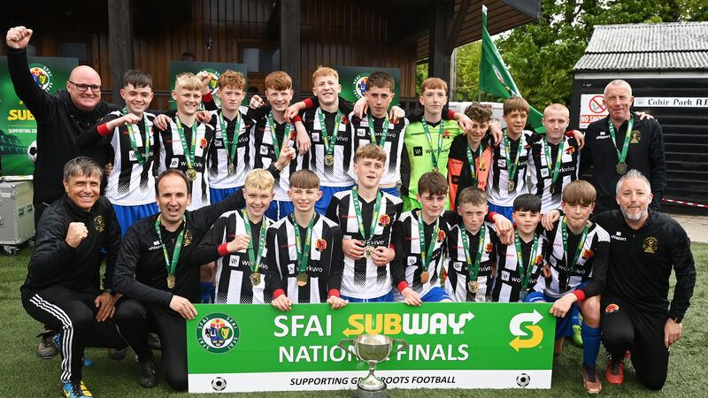 Landmark Year For Midleton FC Celebrated With Under 14 national cup success