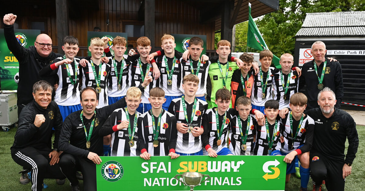 Landmark Year For Midleton FC Celebrated With Under 14 national cup success