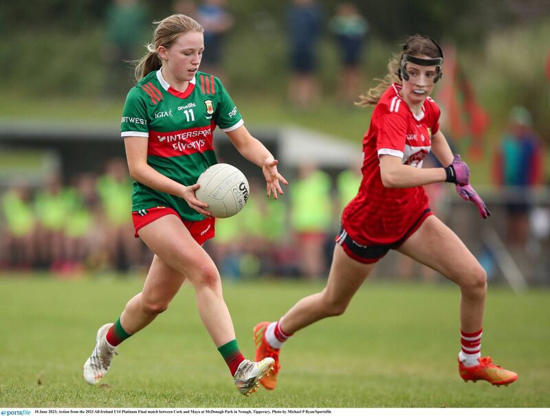 All-Ireland final disappointment for Cork U14s against slick Mayo