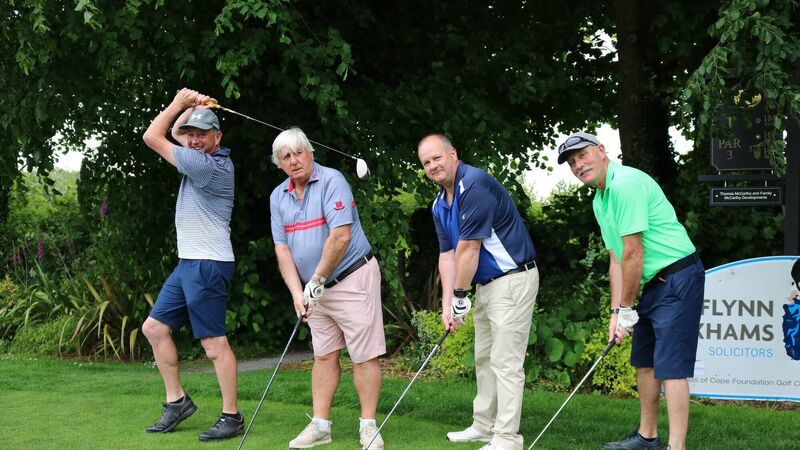 Golfers tee off for Cope fundraiser