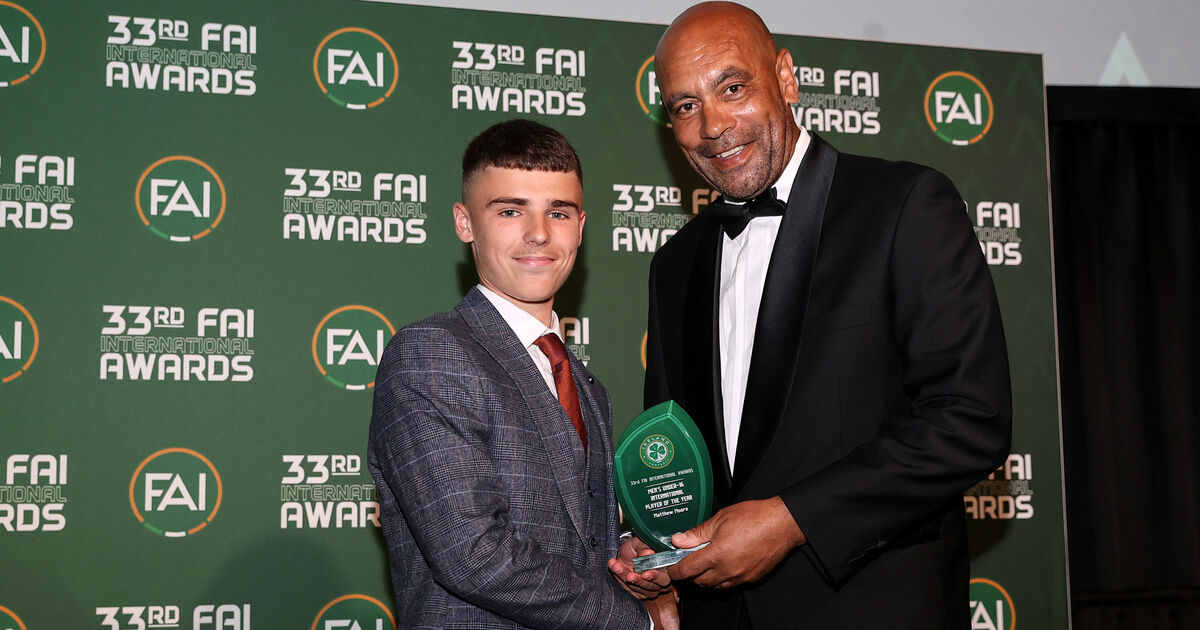 Cork City’s Matthew Moore named Under-16 International Player of the Year