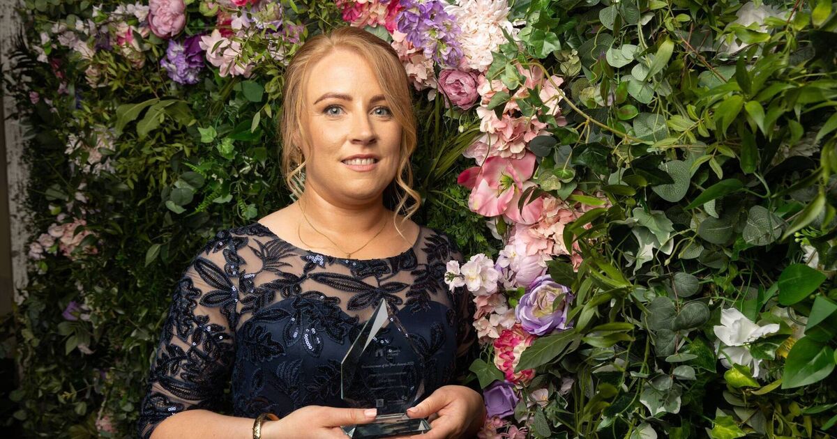 Honoured as Cork’s ‘Emerging New Businesswoman’