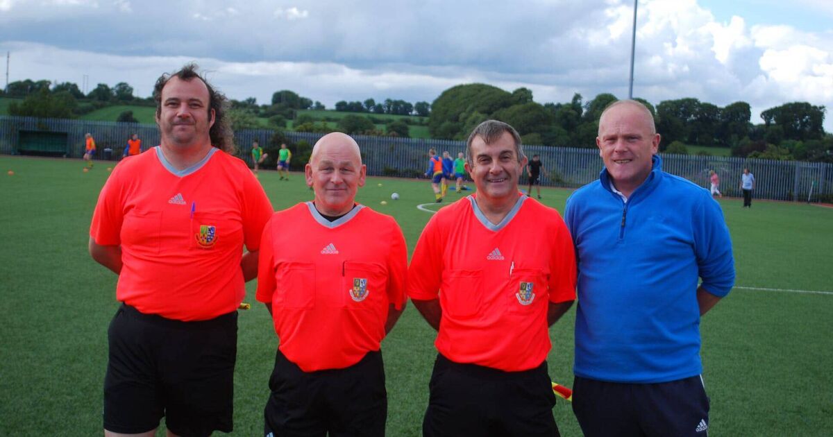 John Corcoran uses his love of referring games as a way to stay happy ...