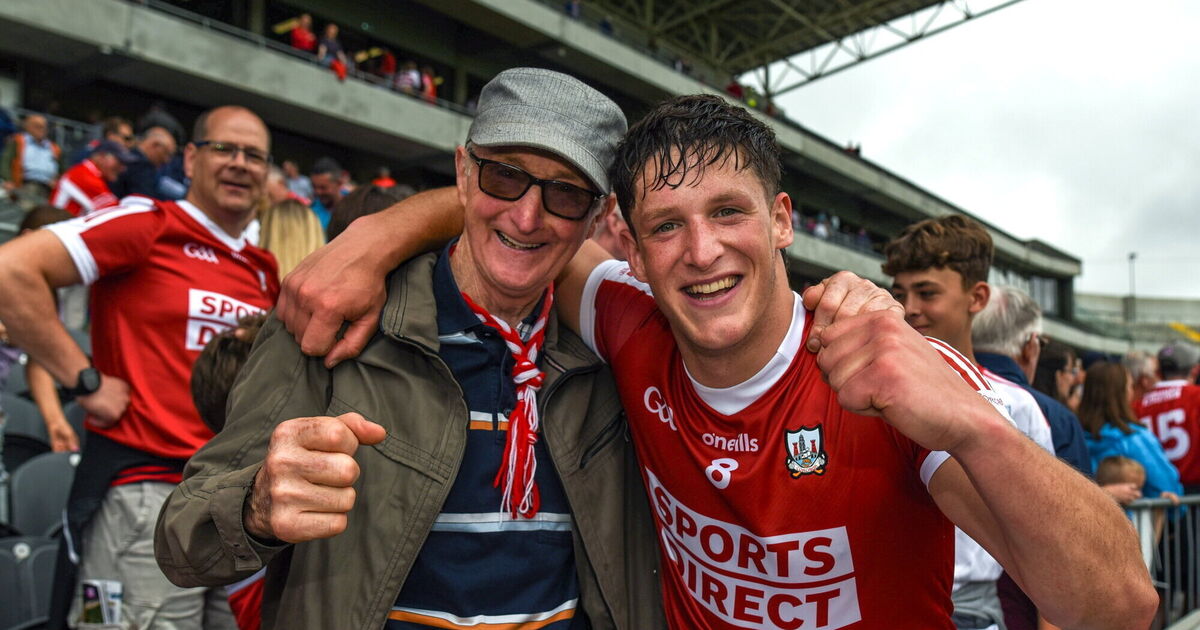 Cork supporters starting to get behind the footballers for the first ...