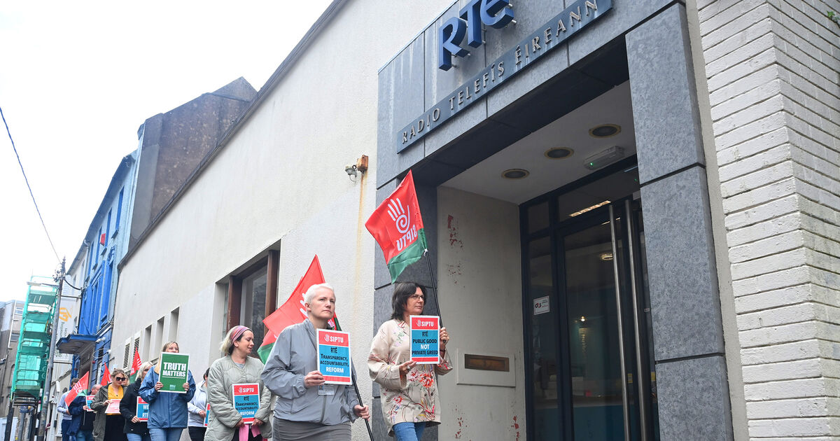 WATCH: Rally held outside RTÉ's Cork office 'in solidarity with the ...