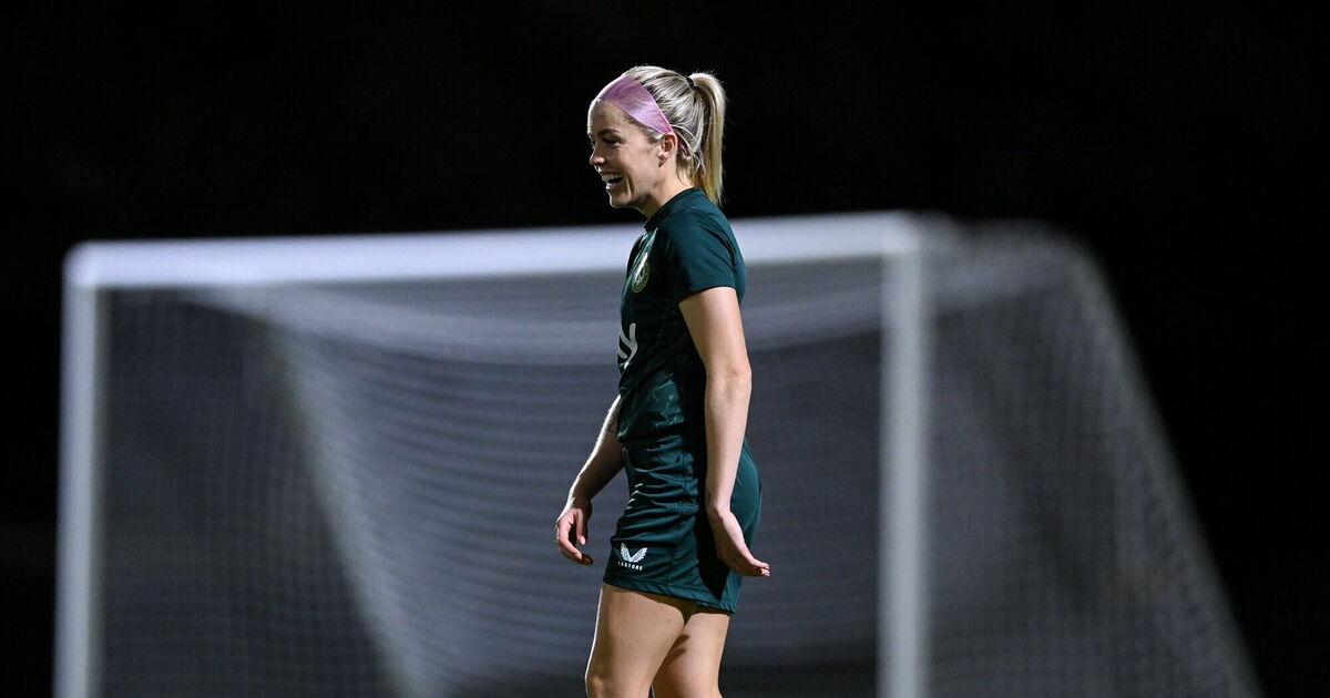 Denise is back training and the team are hoping the Cork woman can play ...