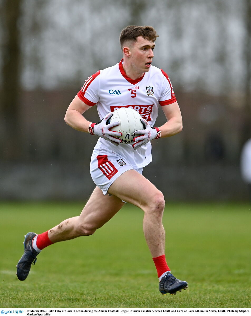 Luke Connolly out of Nemo's opening Premier SFC game against Ballincollig