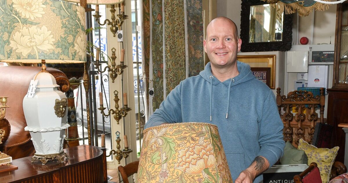 Running an antiques shop never gets old for Michael