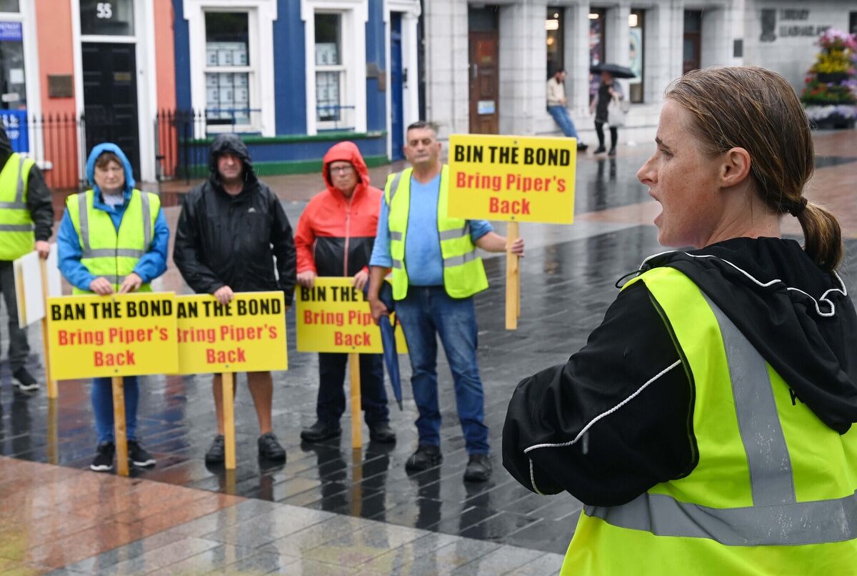 PICS: Protest takes place in Cork city calling for the return of Piper ...
