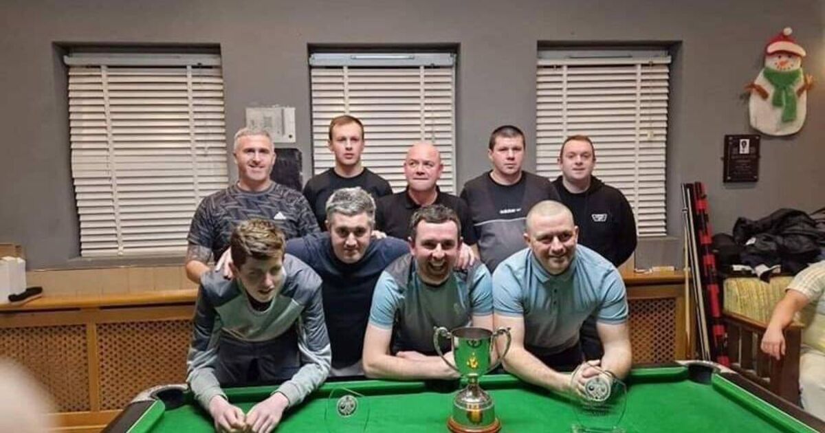 O’Cionnaighs Bar pool team are the best in Cork, winning the treble ...