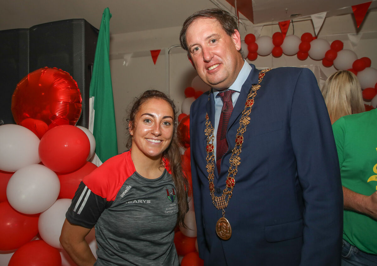 Pictures: Knocknaheeny welcomes camogie heroes home