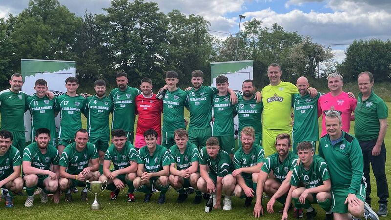 Coachford AFC had a great year winning the league and the AOH Cup