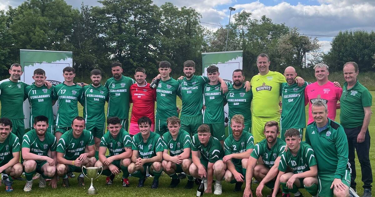 Coachford AFC had a great year winning the league and the AOH Cup