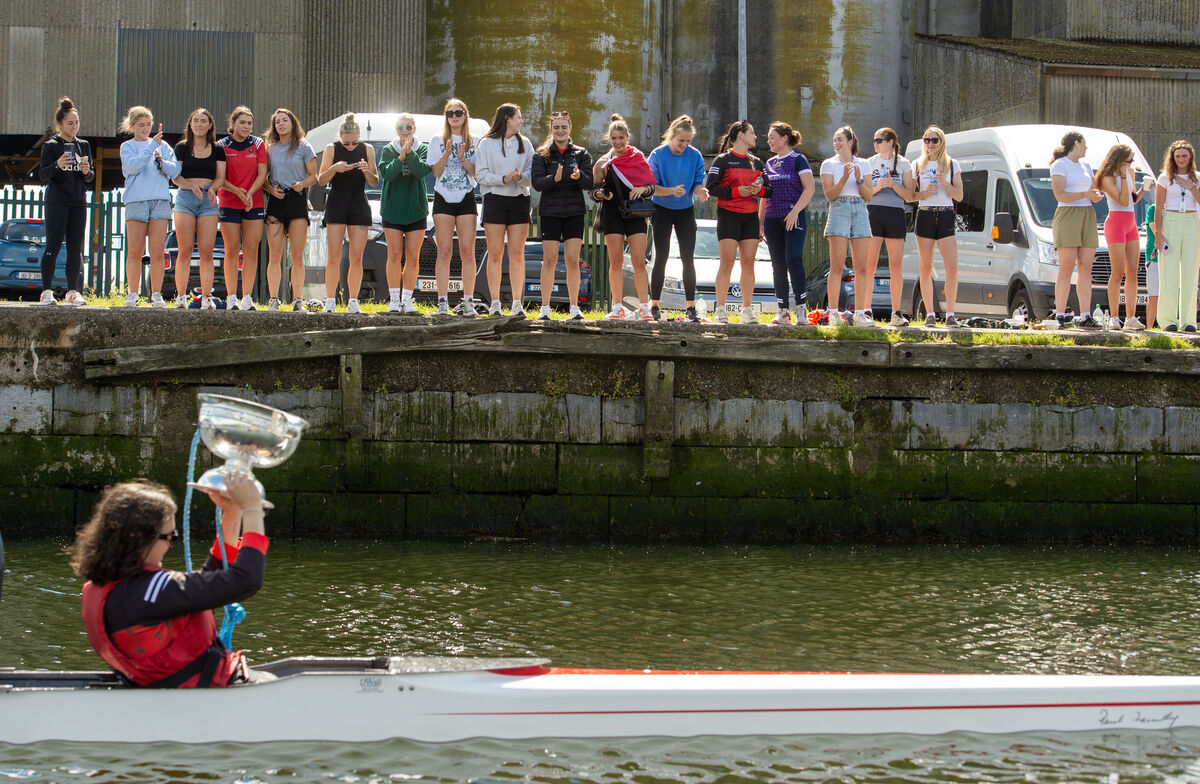 WATCH: Hannah gets to row, row, row the O’Duffy Cup gently down Lee