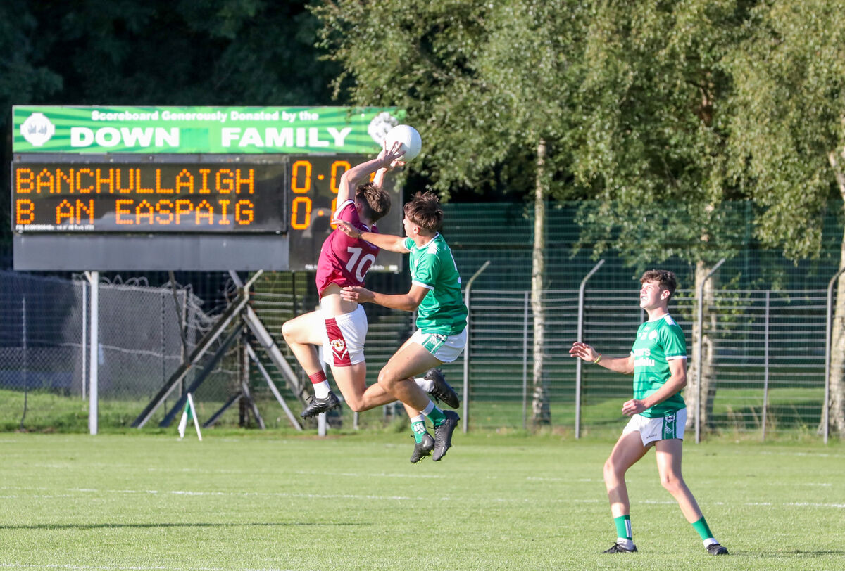 Ballincollig and Bishopstown share the spoils in exciting P1MFC game