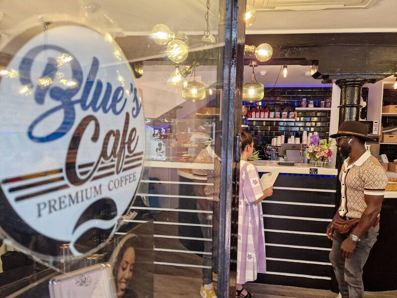Sun shines as Blue's Café opens doors in Cork city