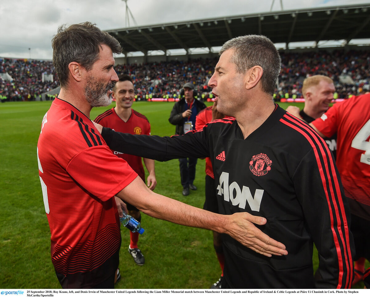 Throwback Thursday: Roy Keane and Denis Irwin a winning combination for ...