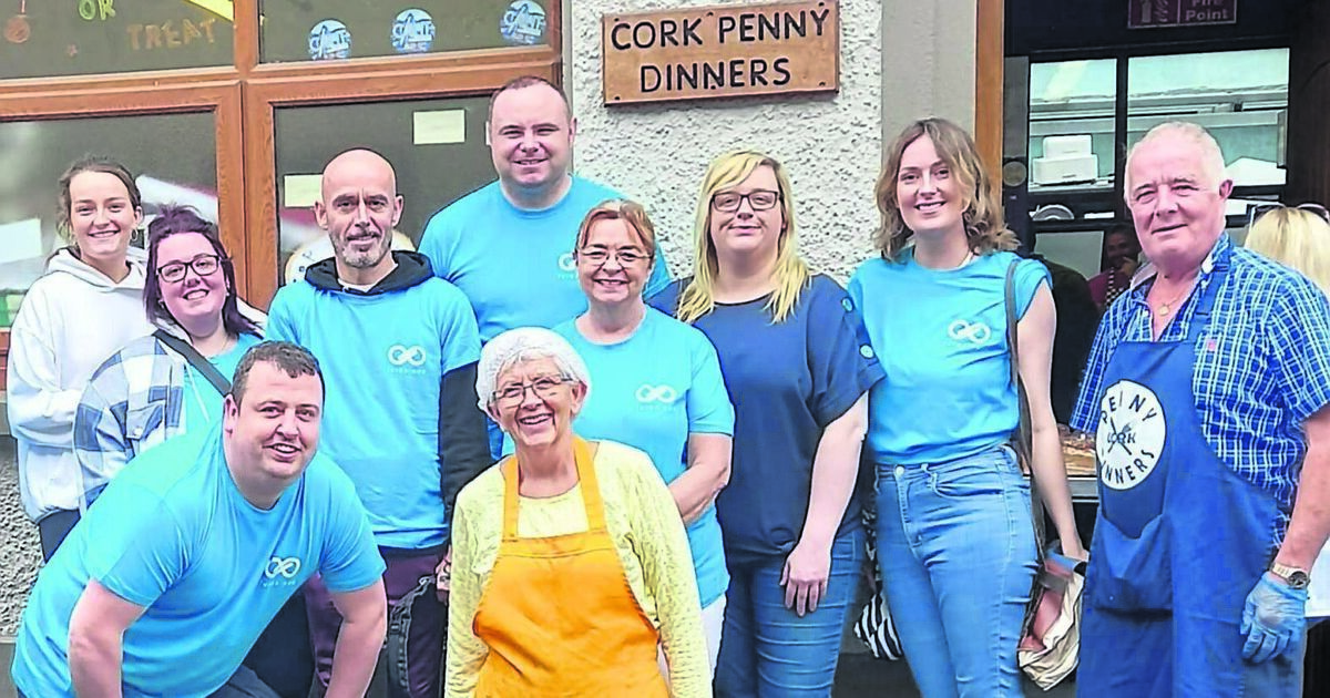 Turas Nua ‘give back’ to Cork Penny Dinners
