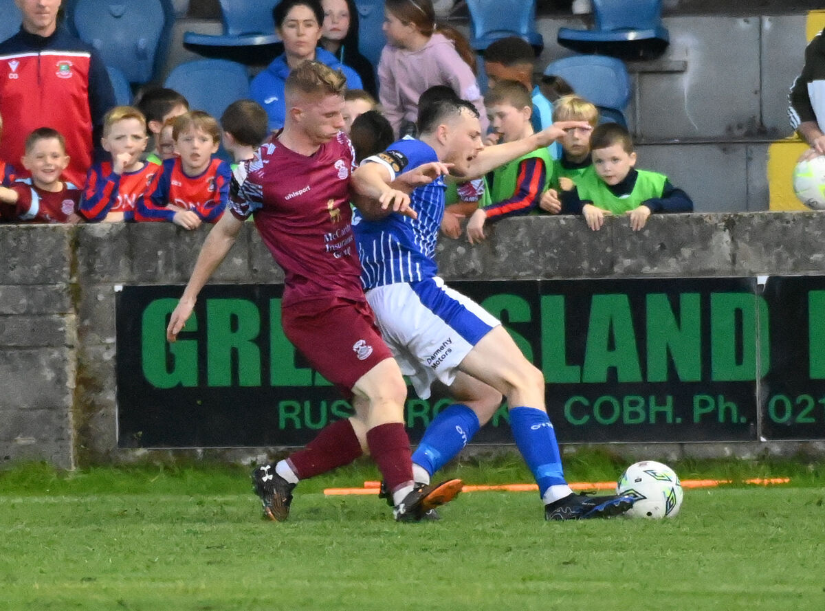 Cobh Ramblers grab late goal to beat Treaty United at St Colman's Park