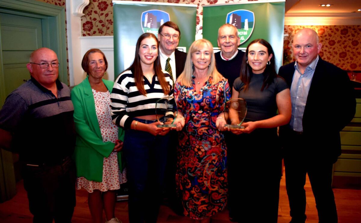Clíona Healy and Meabh Murphy win Muskerry GAA Award