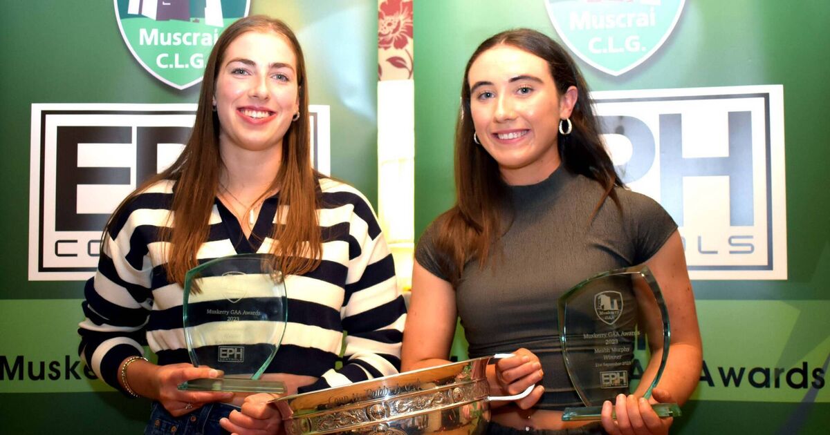 Clíona Healy and Meabh Murphy win Muskerry GAA Award