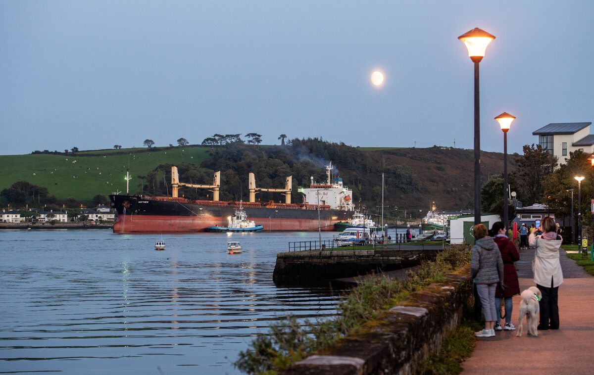Cargo ship raided by gardaí and elite army wing docks in Cork after ...