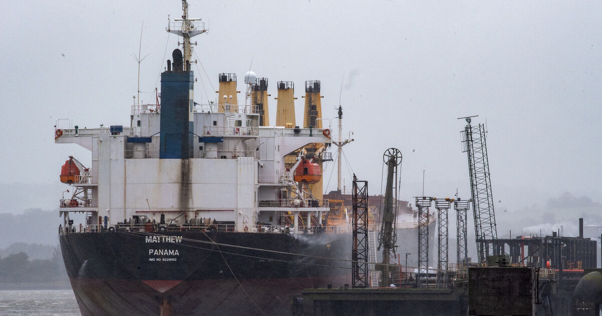 €157m of suspected cocaine seized from MV Matthew in 'largest drug ...