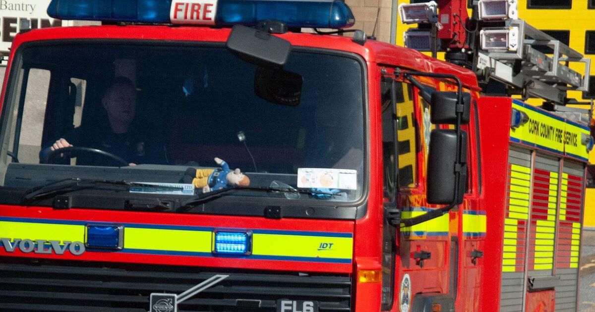 Fire crews tackle blaze in Cork overnight