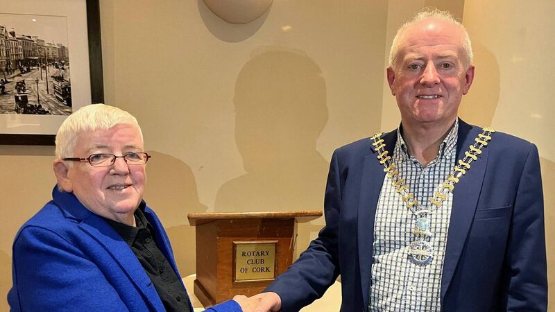 Women’s rights campaigner was guest speaker at Rotary Club meeting