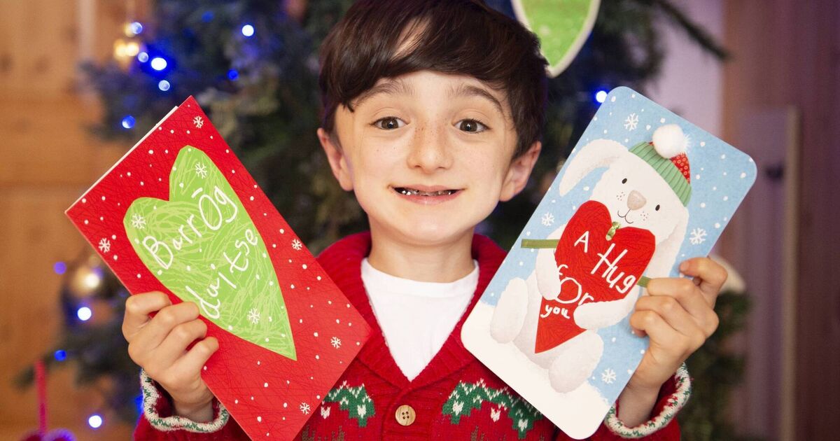 Cork's Adam King launches 'A Hug for You' Christmas cards