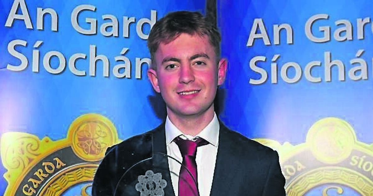 Cork City Garda Youth Awards: Connor a role model for all young people