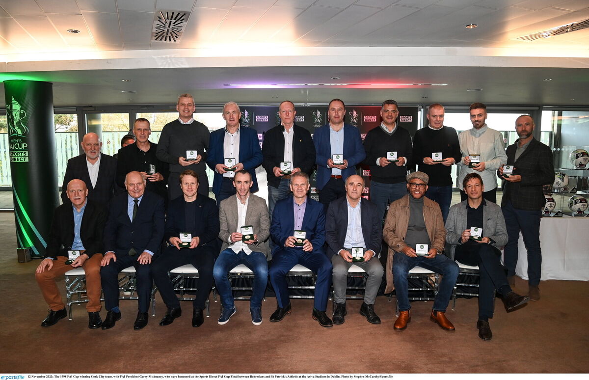 25 years later: Derek Coughlan on Cork City landing a first FAI Cup