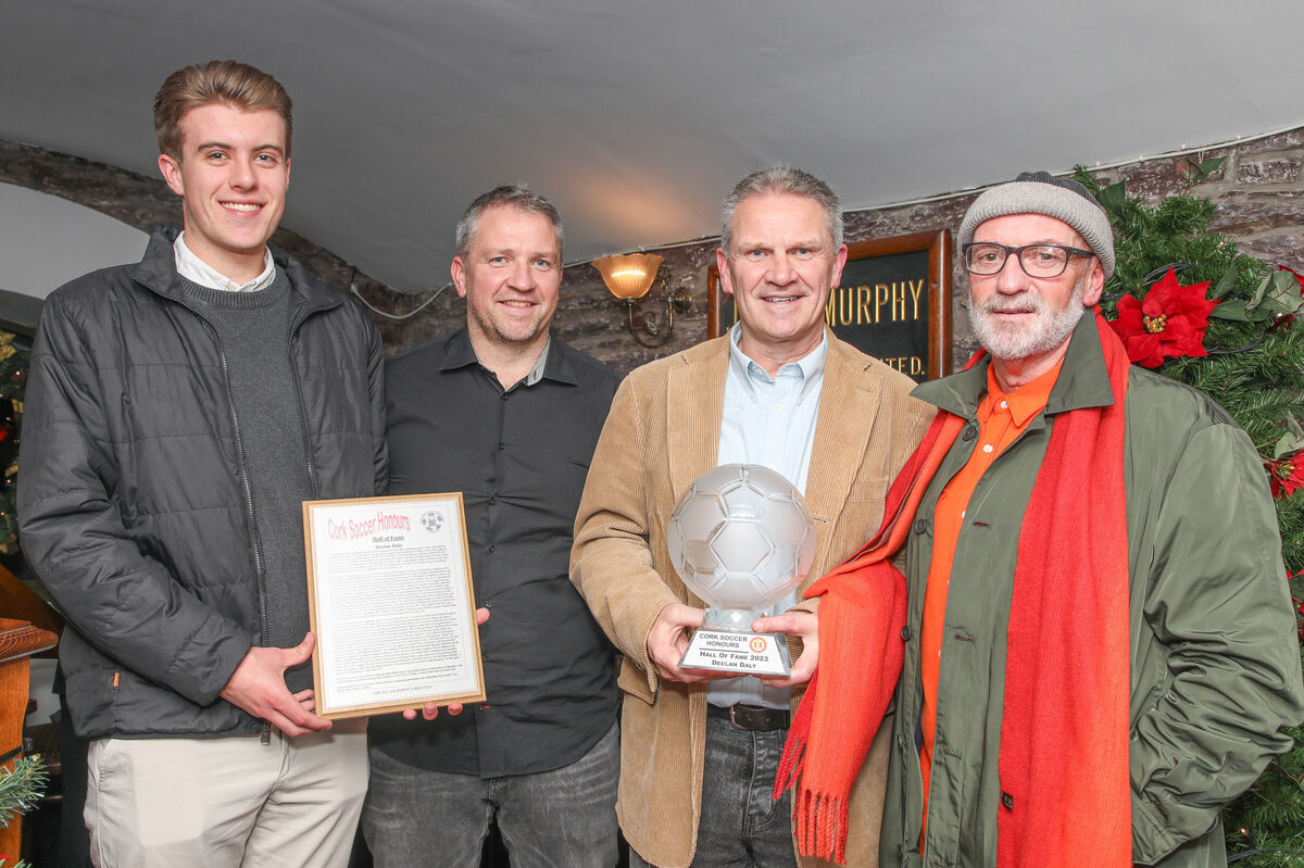 Declan Daly is a latest inductee into the Cork AUL Hall of Fame