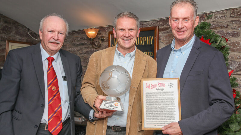 Declan Daly is a latest inductee into the Cork AUL Hall of Fame